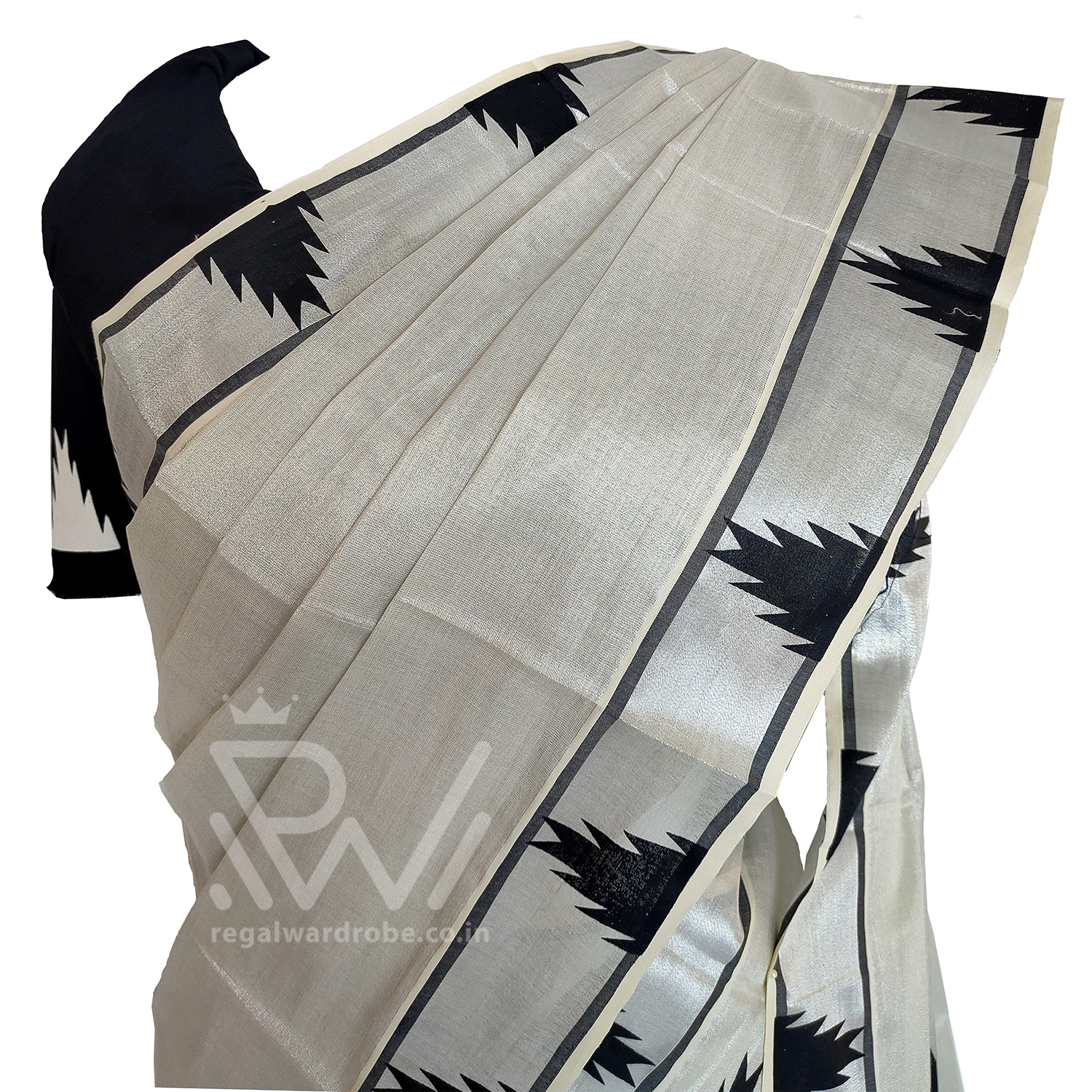 Tissue Set Mund With Temple Prints | Regal Wardrobe