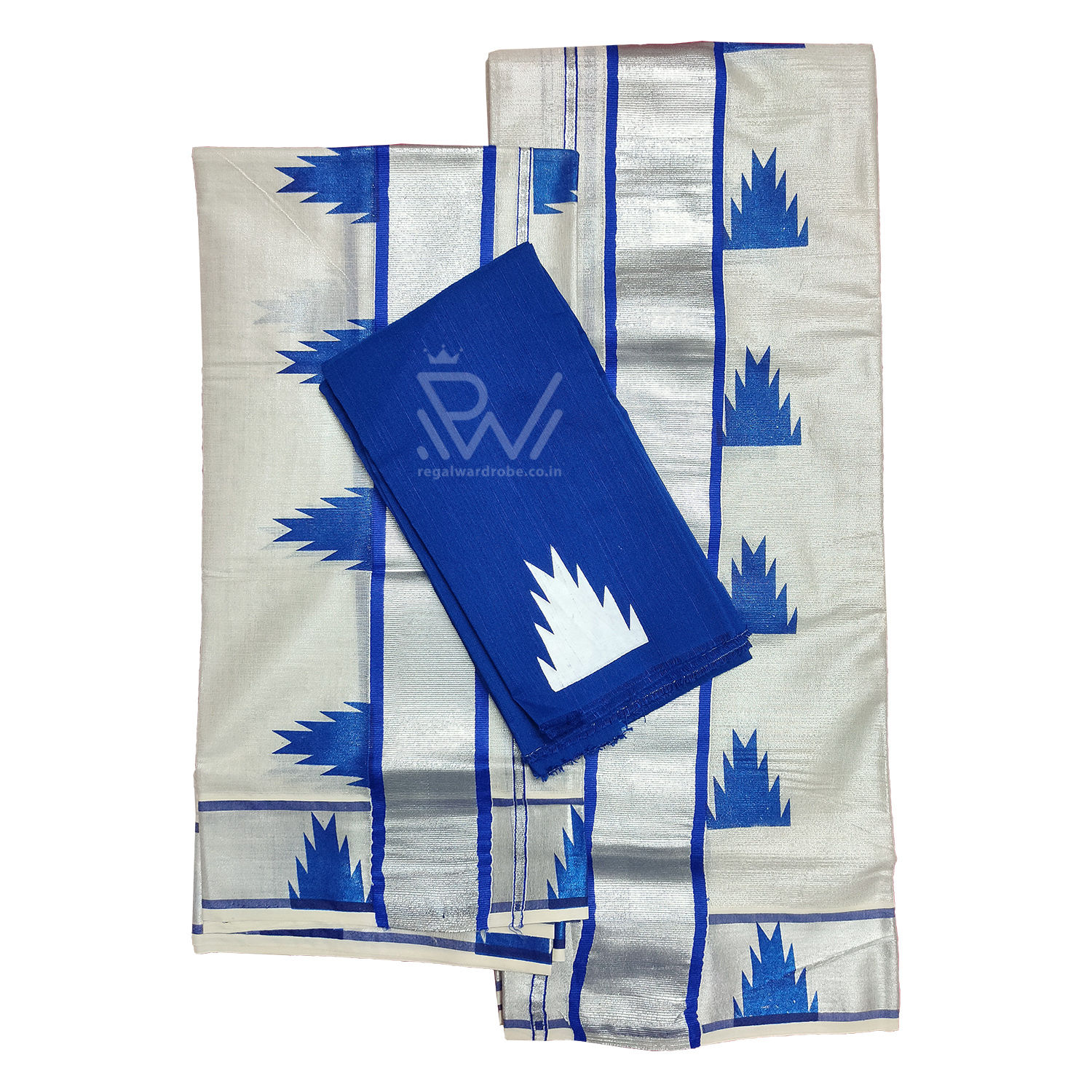 Tissue Set Mund With Temple Prints | Regal Wardrobe